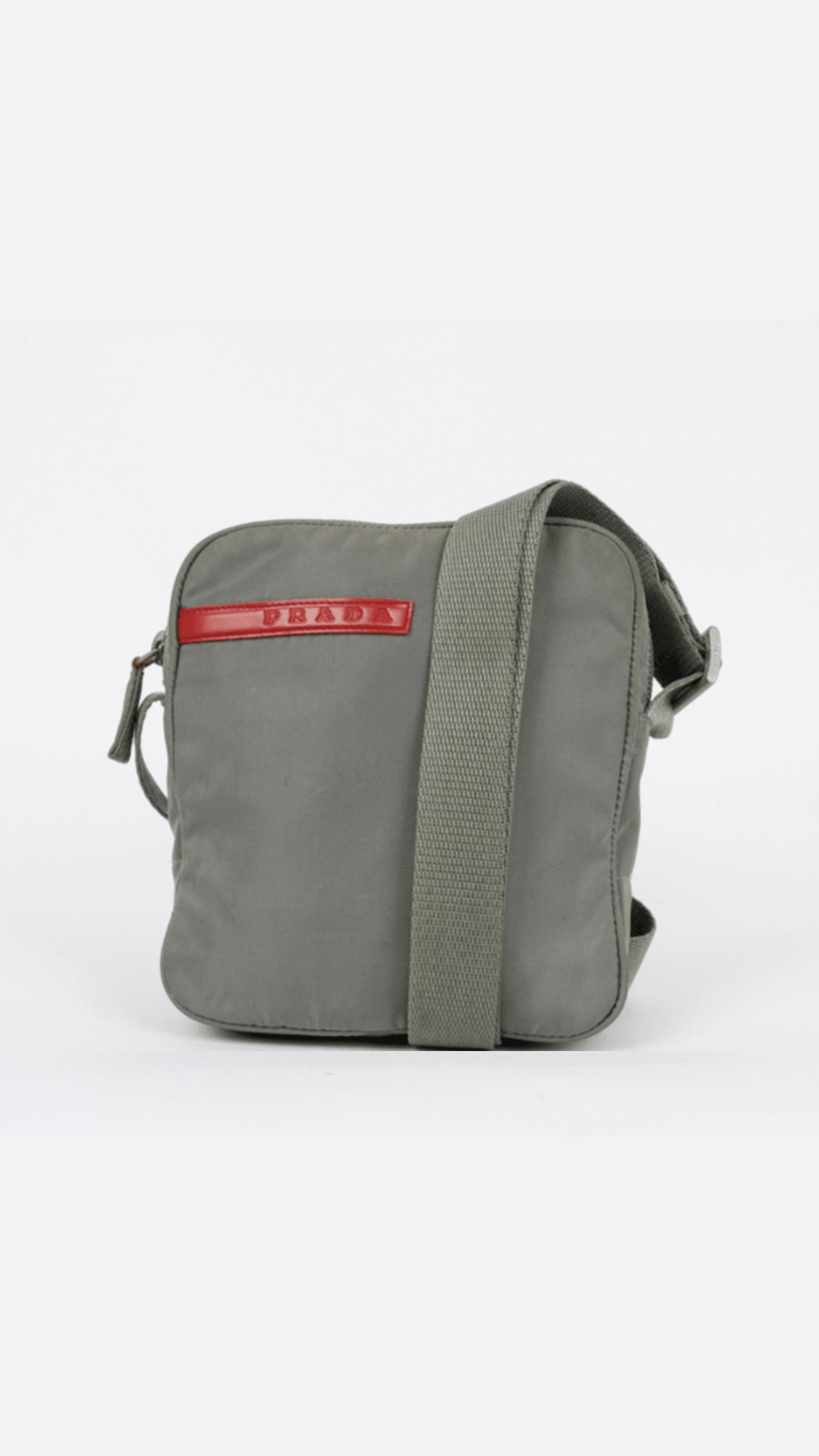 Crossbody Gray Pouch